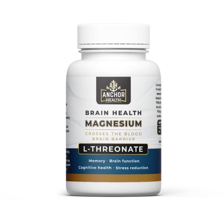 Magnesium L-Threonate for Brain Health - 30 Capsules - Anchor Health
